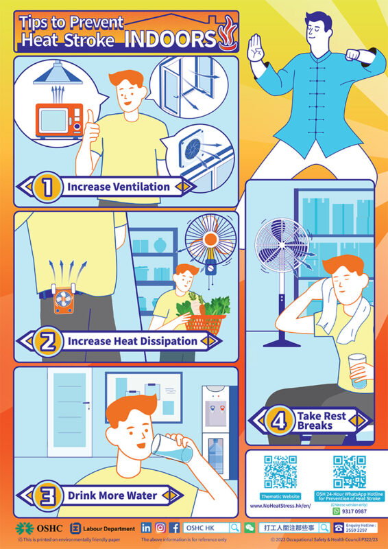 Tips for Preventing Heat Stroke - 《預防工作時中暑》專題網頁 “Prevention on Heat ...